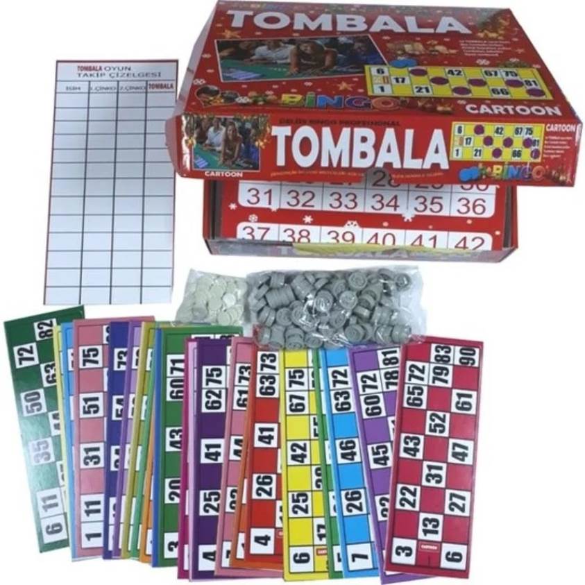 Yılbaşı Oyunu Tombala - Y2060 Neva Toptan